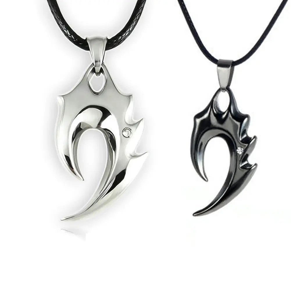 Draconic Talon - Black Gothic Dragon Claw Necklace Silver Necklace ...