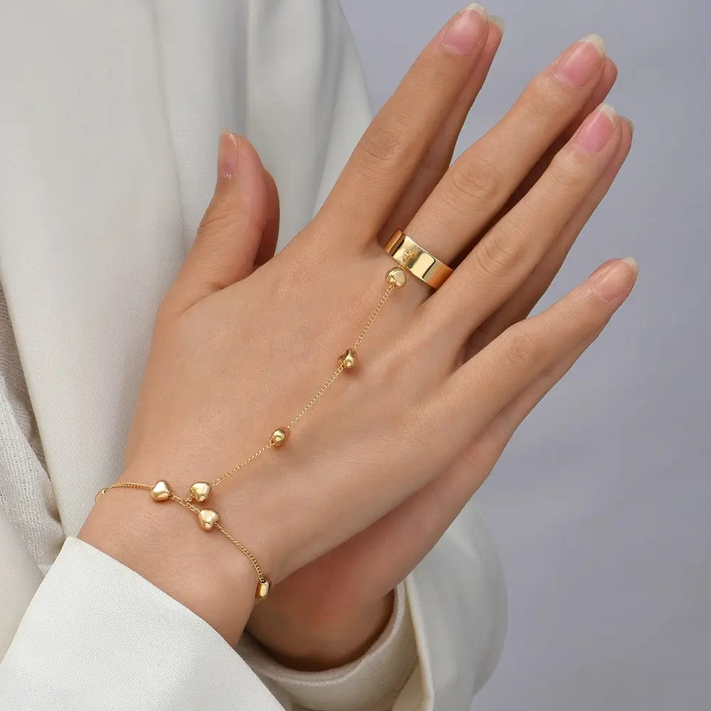 Ring and bracelet set store